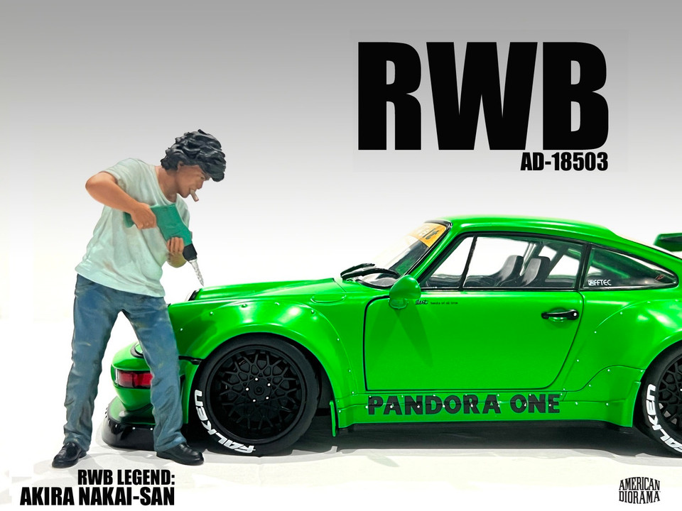 1/18 American Diorama RWB RWB Nakai-3 Figure (car models NOT included ...