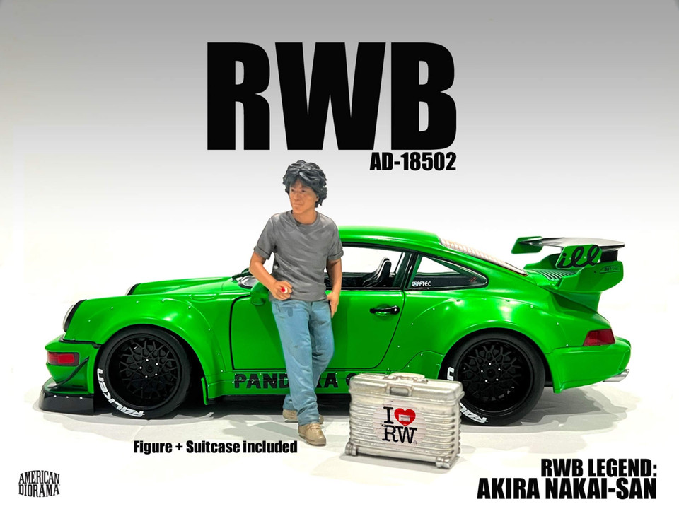 1/18 American Diorama RWB RWB Nakai-2 Figure (car models NOT included ...