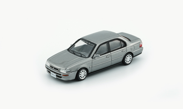 1/64 BM Creations Toyota Corolla 1996 AE100 -Grey - LIVECARMODEL.com