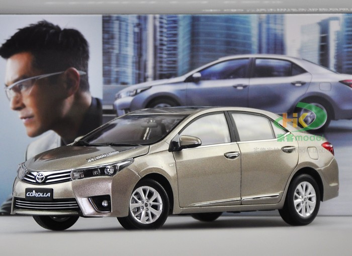 1/18 Dealer Edition Toyota Corolla (Champagne) Diecast Car Model ...