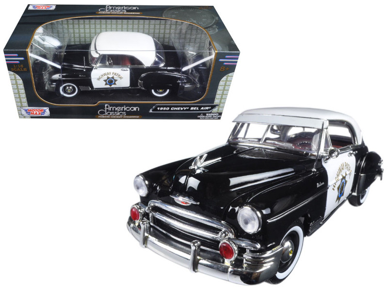 1950 Chevrolet Bel Air "California Highway Patrol" (CHP) Black and ...