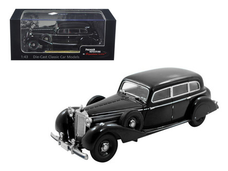 1938 Mercedes 770K Sedan Black 1/43 Diecast Car Model by Signature ...