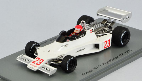 1/43 Ensign N177 No.23 Argentinian GP 1978 Lamberto Leoni Car Model ...