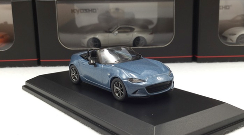 1/64 Kyosho Mazda Roadster RS convertible (BLUE) Diecast Car Model ...
