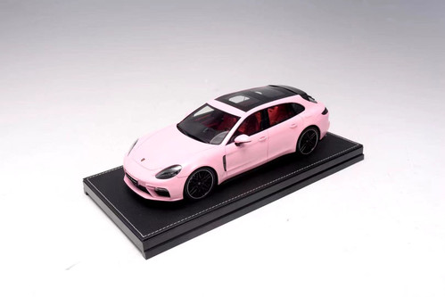1/18 Porsche Panamera Sport Turismo Turbo S E-Hybrid (Pink) Resin Car ...