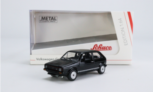 1/64 Schuco Volkswagen Golf GTI black Die-Cast Diecast Car Model ...