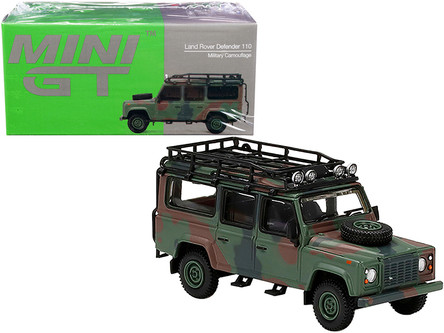 Land Rover Defender 110 RHD (Right Hand Drive) with Roof Rack Military ...