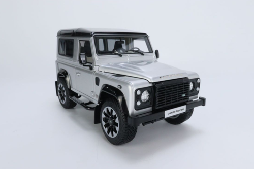 1/18 LCD Land Rover Defender D90 V8 Silver Diecast full open ...