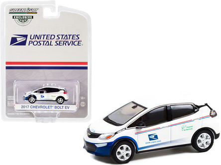 2017 Chevrolet Bolt EV White with Stripes "United States Postal Service ...