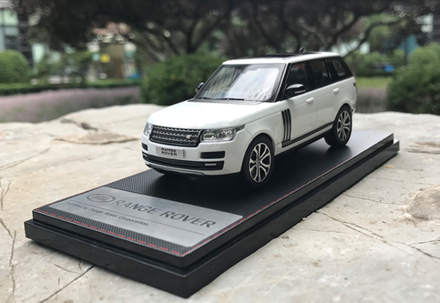 1/43 Dealer Edition Land Rover Range Rover (White) Diecast Car Model ...