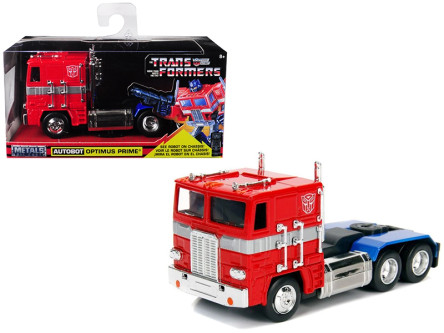 G1 Autobot Optimus Prime Truck Red with Robot on Chassis from ...