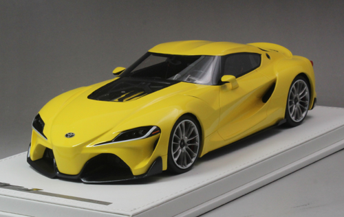 1/18 AutoBarn AB Toyota FT-1 FT1 Concept Car (Yellow) Resin Car Model ...
