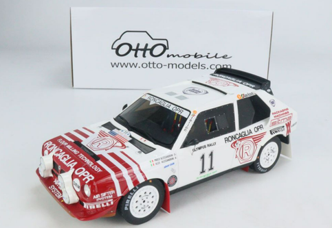 1/18 OTTO Lancia Delta S4 Gr.B Olympus Rally Resin Car Model ...