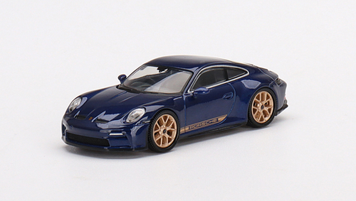 1/64 Mini GT Porsche 911 (992) GT3 Touring (Gentian Blue Metallic ...