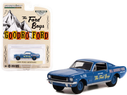 1965 Ford Mustang Fastback Blue "The Ford Boys - Bill Goodro Ford ...