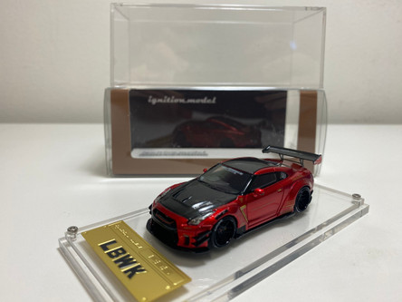 1/64 Ignition Model LB-WORKS Nissan GT-R R35 Type 2 (Red) Car Model ...