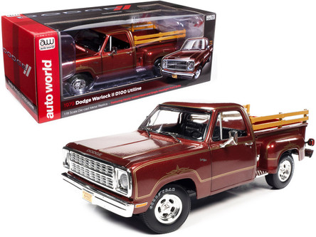 1979 Dodge Warlock II D100 Utiline Pickup Truck Canyon Red Metallic ...