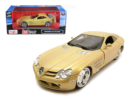 1/18 Maisto Mercedes-Benz Mercedes MB SLR McLaren All Stars (Gold ...