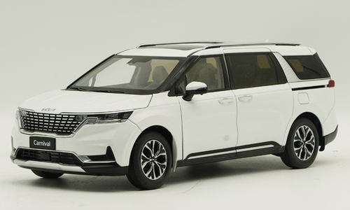 1/18 Dealer Edition Kia Carnival (White) Diecast Car Model ...