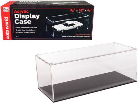 Acrylic Collectible Display Show Case for 1/24-1/25 Scale Model Cars by ...