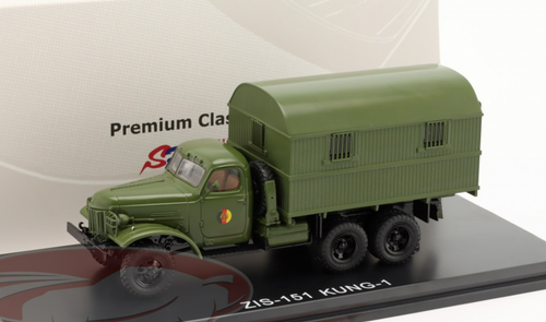 1/43 Premium Classixxs ZIL 151 Kung-1M NVA Military Vehicle (Olive ...