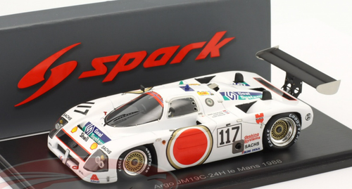 1/43 Spark 1988 Argo JM19C #117 24h LeMans Argo JM19C #117 24h LeMans ...