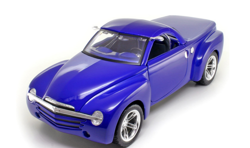 1/18 Maisto 2000 Chevrolet SSR Truck Concept (Blue) Diecast Car Model ...
