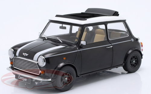 1/12 KK-Scale Mini Cooper with Sunroof LHD (Black Metallic) Diecast Car ...