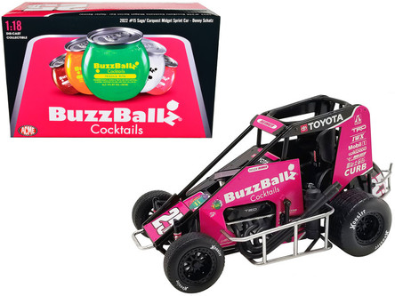 Midget Sprint Car #25K Taylor Reimer "Buzzballz Cocktails" "USAC ...