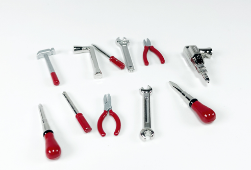 1/18 Diorama Tool Set Accessories - LIVECARMODEL.com