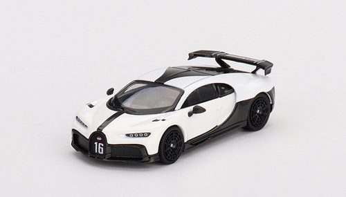 1/64 Mini GT Bugatti Chiron Pur Sport (White) Diecast Car Model ...