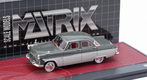 1/43 Matrix 1959-1962 Ford Zodiac 206E Saloon (Grey) Car Model ...