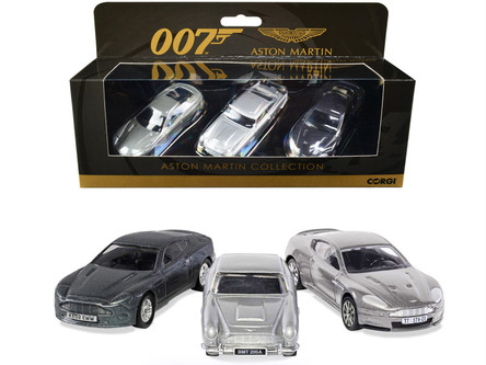 Aston Martin Collection "James Bond 007" Set of 3 Pieces Diecast Model ...