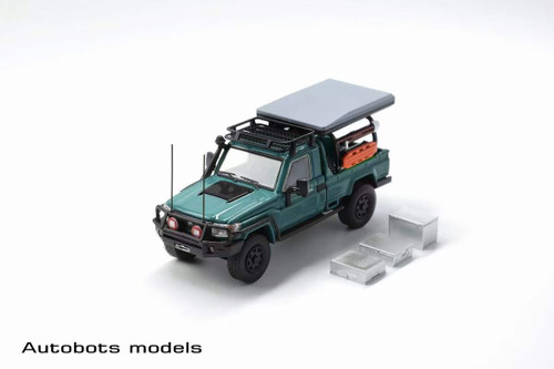 1/64 Autobots Models Toyota Land Cruiser LC79 Single Cabin (Green) Car ...