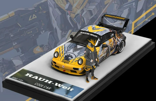 1/64 Time Micro Porsche 911 RWB 964 Banshee Diecast Car Model with ...
