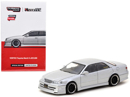 Toyota Mark II JZX100 "Vertex" RHD (Right Hand Drive) Silver Metallic ...