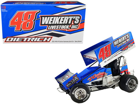Winged Sprint Car #48 Danny Dietrich "Cochran Expressway - Weikert's ...