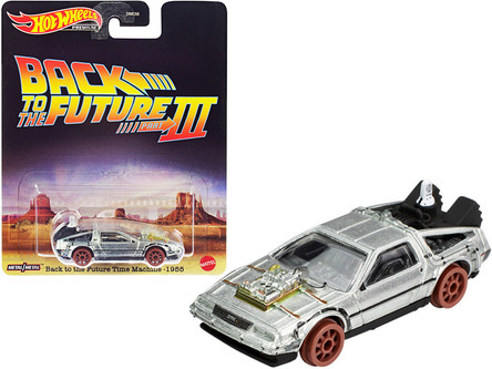Time Machine (Railroad Version) Brushed Metal "Back to the Future Part ...