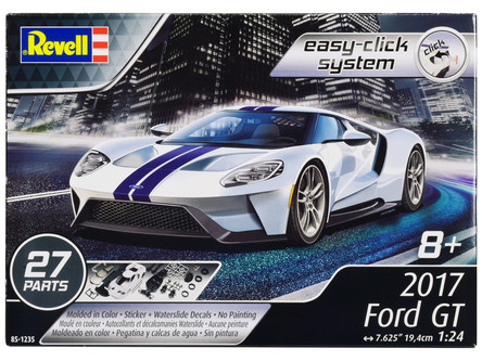 Level 2 Easy-Click Model Kit 2017 Ford GT 1/24 Scale Model by Revell ...