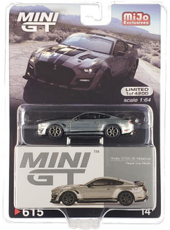 CHASE CAR 1/64 Mini GT Ford Mustang Shelby GT500 SE Widebody (Chrome ...