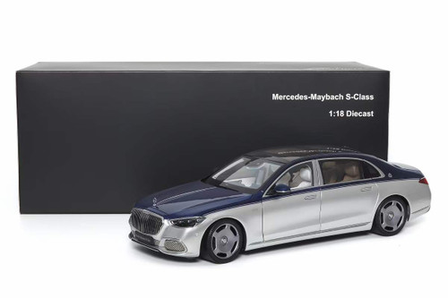 1/18 Almost Real Mercedes-Benz Mercedes Maybach S680 (Silver & Blue ...
