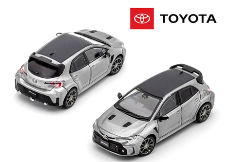 1/64 GCD Toyota GR Corolla LHD (Silver) Diecast Car Model ...