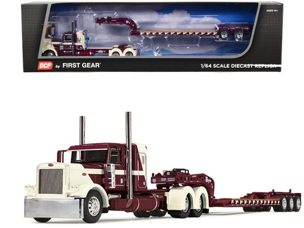 Peterbilt 389 with 36" Flat Top Sleeper and Fontaine Magnitude Tri-Axle ...