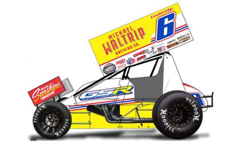1/18 ACME 2024 #6 Bill Rose Racing, Michael Waltrip Brewing Co. Sprint ...