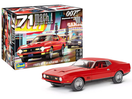 Level 4 Model Kit 1971 Ford Mustang Mach 1 James Bond 007 "Diamonds Are ...
