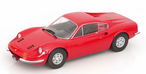 1/18 ModelCarGroup 1969 Ferrari Dino 246 GT (Red) Diecast Car Model ...