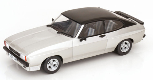 1/18 ModelCarGroup 1975 Ford Capri MK2 X-Pack (Silver Metallic) Diecast ...
