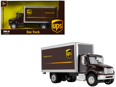 UPS Box Truck Brown "UPS Worldwide Services" 1/50 Diecast Model by ...