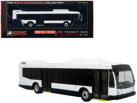 Nova Bus LFSd Transit Bus Plain White Limited Edition to 504 pieces ...