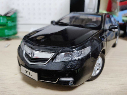 1/18 Dealer Edition Acura TL 4th Generation (2009-2014) (Black) Diecast ...